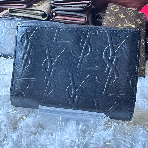 Yves Saint Laurent | Bags | Ysl Small Wallet Black Vintage | Poshmark
